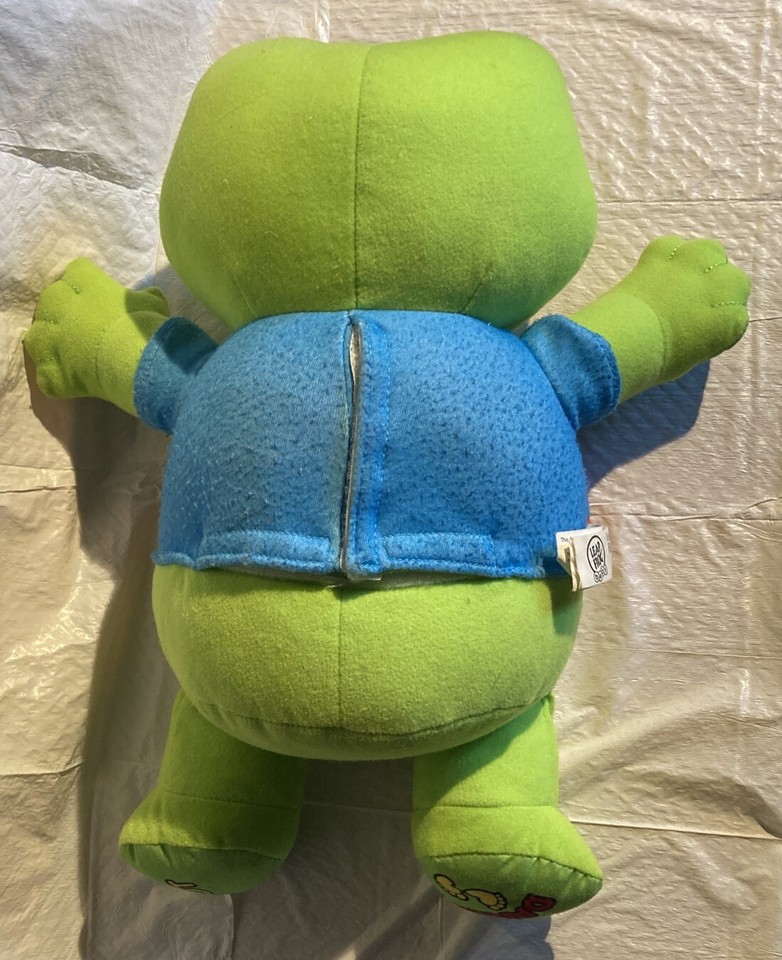 🐸LeapFrog Learning Talking Baby "Tad" Lights 2007 14" Plush WORKING ...