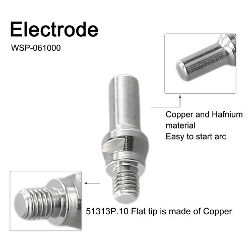 Authentic IPT 60 PT60 PT 60 Electrode Tip 1 0mm 52582 51313P 10 Pack of ...