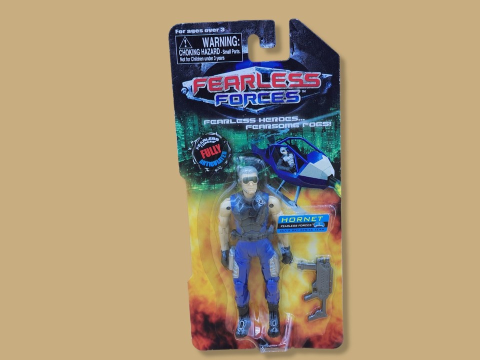 2009 Unimax Fearless Forces Hornet & Caliber 3.75" Action Figures Mint ...