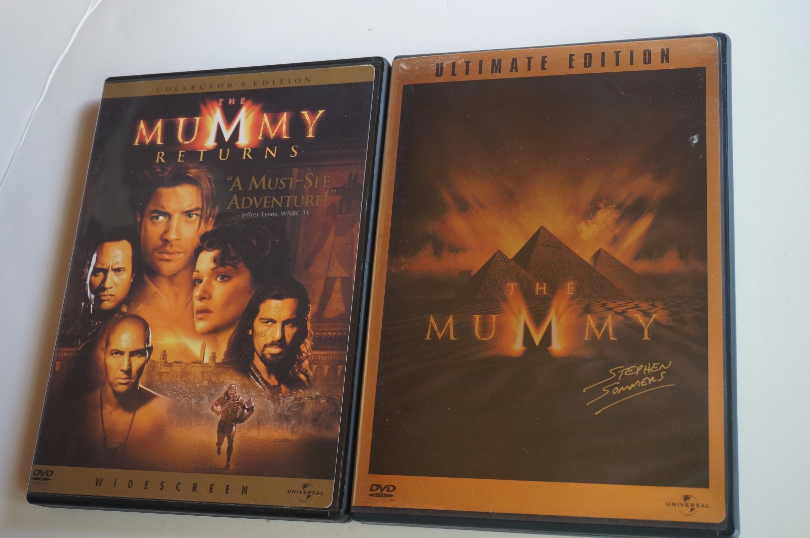 Lot of 2 The Mummy (DVD, 2001, 2-Disc Set, Ultimate Edition) + Mummy ...
