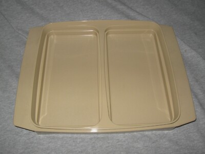 Tan Beige Tupperware 723 Deviled Egg Replacement Base Tray Holders ...