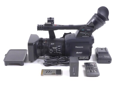 Panasonic AG-HPX170 HD Solid State Video Camcorder with 16 GB P2 Card ...
