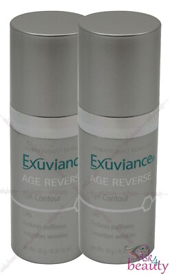Lot Of 2 Exuviance Age Reverse Eye Contour .35oz/10g x 2 = 20g New Same ...