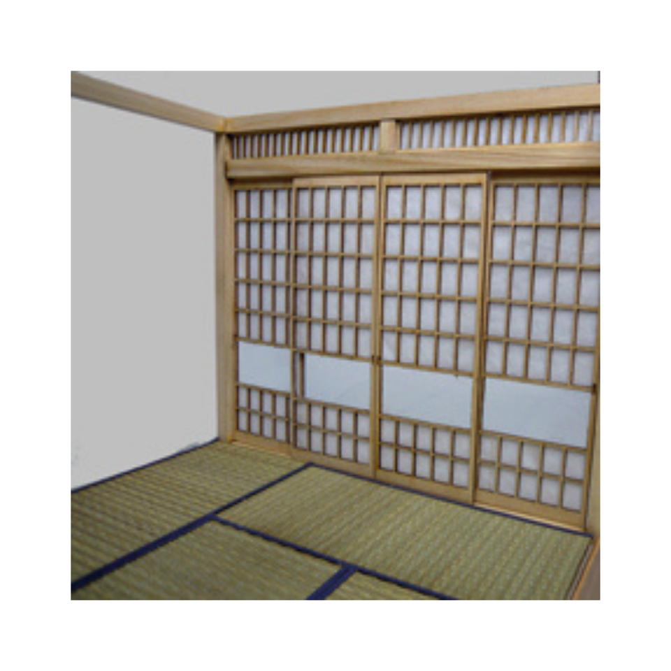 Japanese-style Room 1:12 Doll House Handmade Kit DIY Assemble Miniature ...