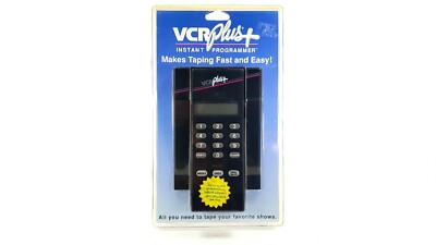 VCR Plus Instant Programmer Remote Control | eBay