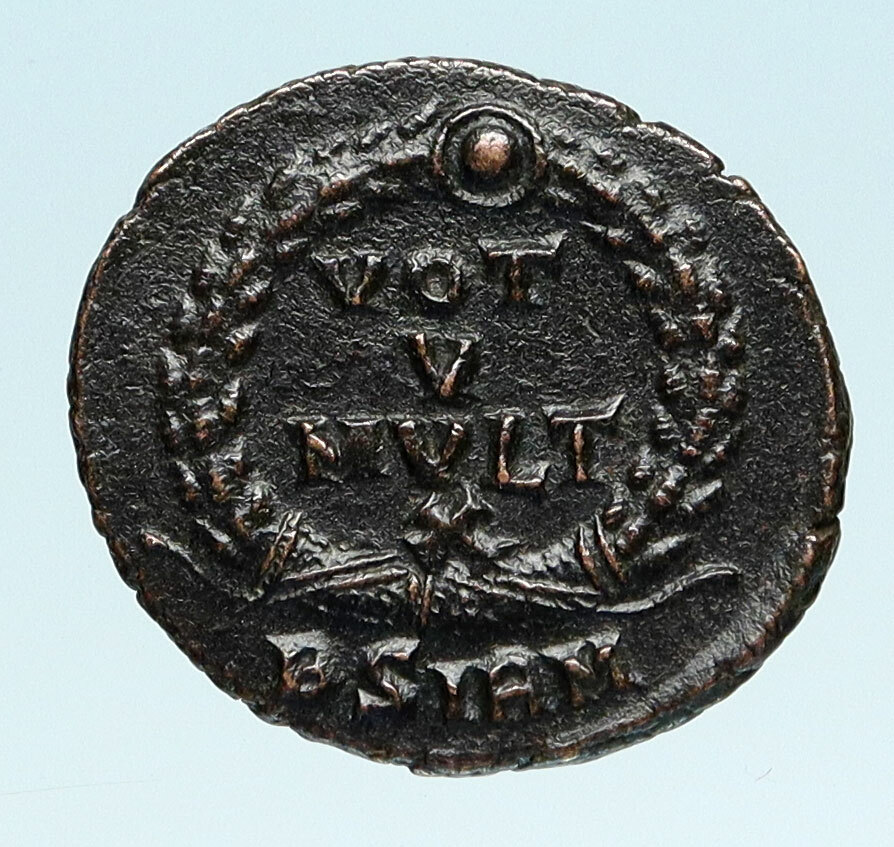 VALENTINIAN I Authentic Ancient Genuine Original Roman Coin VOT V ...