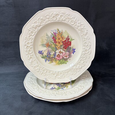 Crown Ducal GAINSBOROUGH Floral Center Dinner Plate 10 1/2 Inches ...
