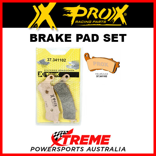 Pro-X 341102 Honda 250 PS BIG RUCKUS 2005-2006 Sintered Front Brake Pad ...