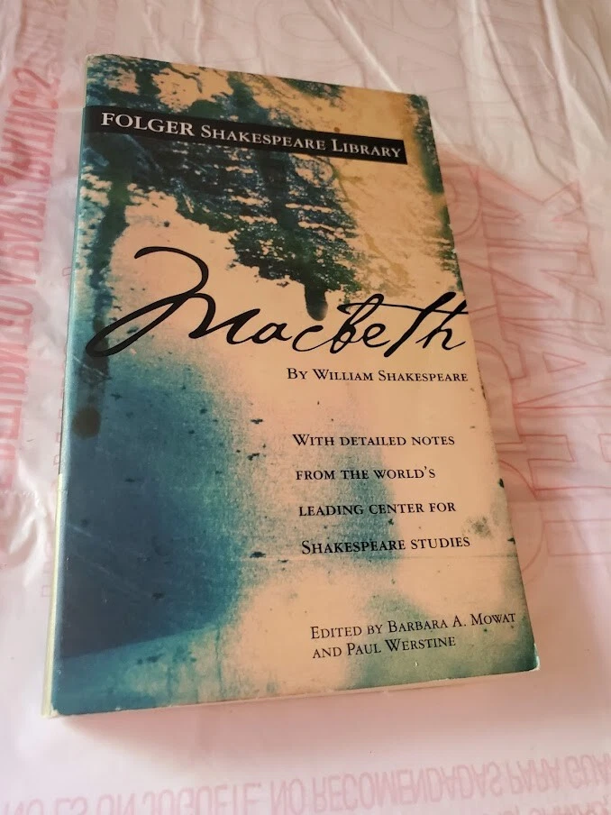 Macbeth Book Folger