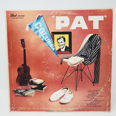 Pat Boone – "Pat" - 33 RPM LP - DLP-3050 - UHF - Columbia DOT Records ...