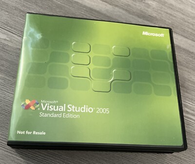 Microsoft Visual Studio 2005 Standard Edition & Licensing Set w/ Key ...