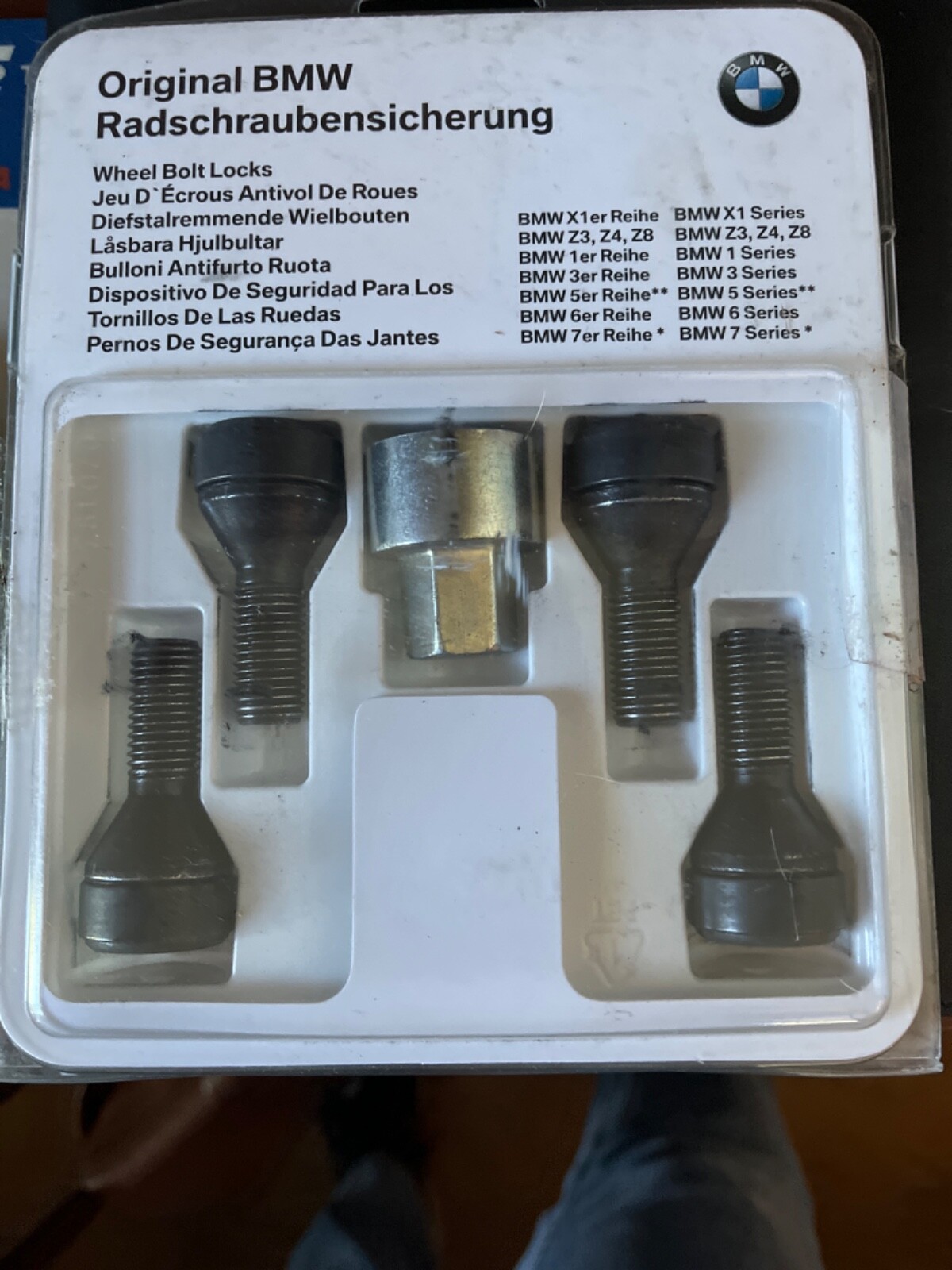 original BMW Wheel Bolt Locks | eBay