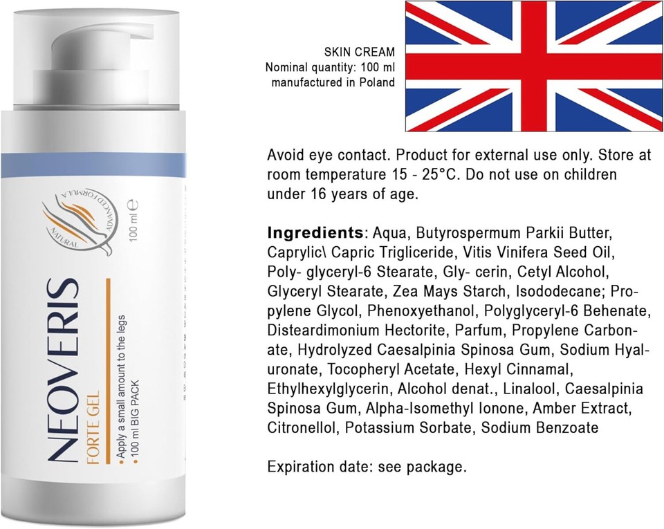 Neoveris Forte Gel - 100 ML - Nuovo E IN Confezione Originale ...