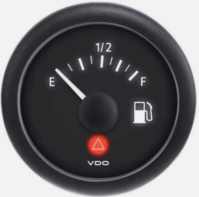 VDO A2C53412990-S Viewline Onyx Fuel Level, 12/24V, Use VDO Tube Type ...
