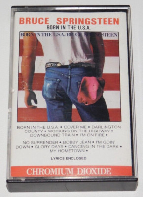BRUCE SPRINGSTEEN : BORN IN THE U.S.A. , CASSETTE , 1984 ( CBS , CANADA ...