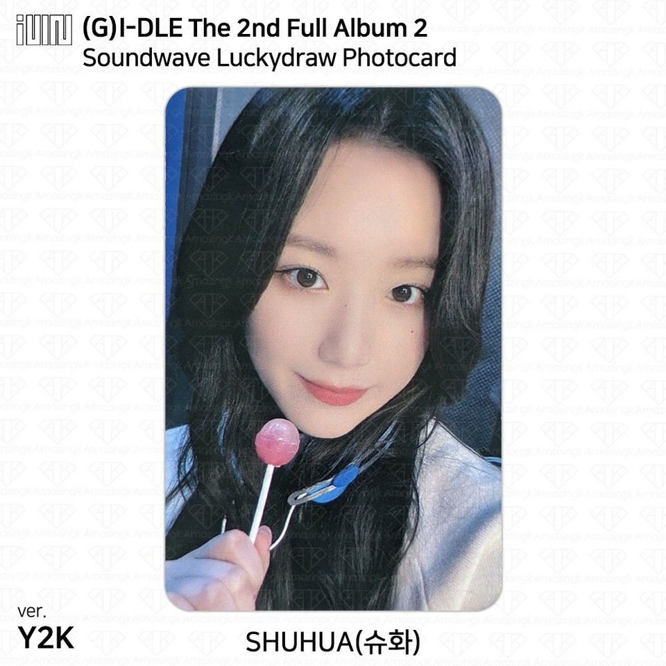 (G)I-DLE G-IDLE 2nd Full Album 2 Two Soundwave Lucky Draw Photocard ...