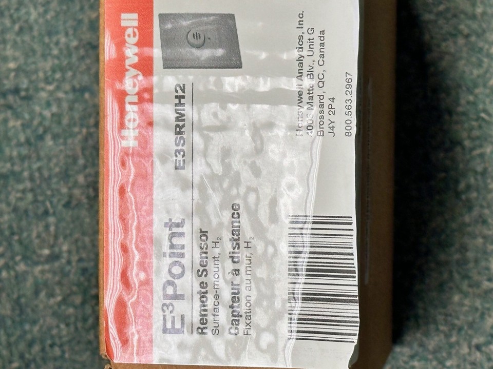Honeywell (E3SRMH2) E3Point Remote Hydrogen Sensor | eBay