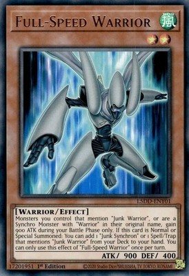 Full-Speed Warrior - L5DD-ENY01 - Ultra Rare - 1st Edition x1 - Near ...