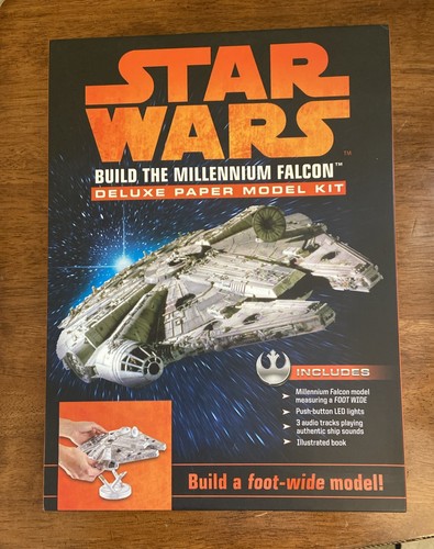 Becker And Mayer! Star Wars Build The Millennium Falcon Paper Model Kit ...