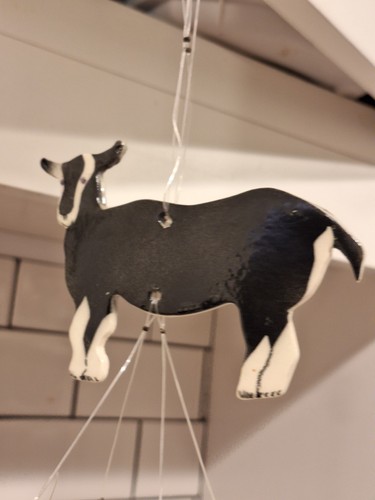Whimsey Collection Pigmy Goats Porcelain Wind Chimes | eBay