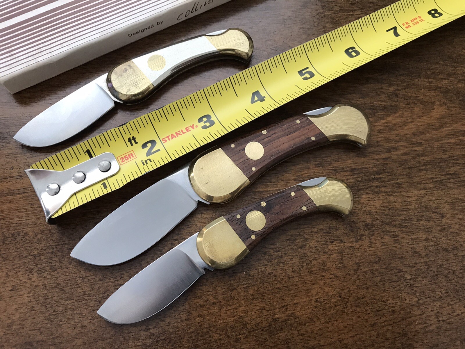 Lot Of 3 Vintage Small Folding Knives Cellini Design Made In Italy | eBay