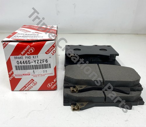 Toyota Genuine 04465-Yzzf6 Pad Kit Disc Brake 04465Yzzf6 OEM | eBay