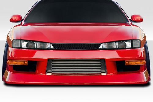 For 1997-1998 240SX S14 Duraflex B Sport V3 Front Bumper Cover - 1 ...