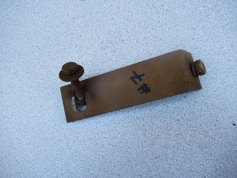 Porsche 356 Door Window Frame Mounting Bracket #7 C#12 | eBay