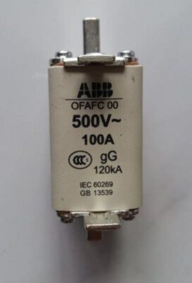 ABB Fuses Accessories Fused Cores OFAFC00GG100 100A | eBay