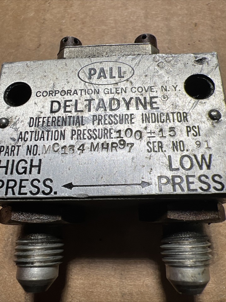 Deltadyne DP Pressure Indicator MC134MHR97 | eBay