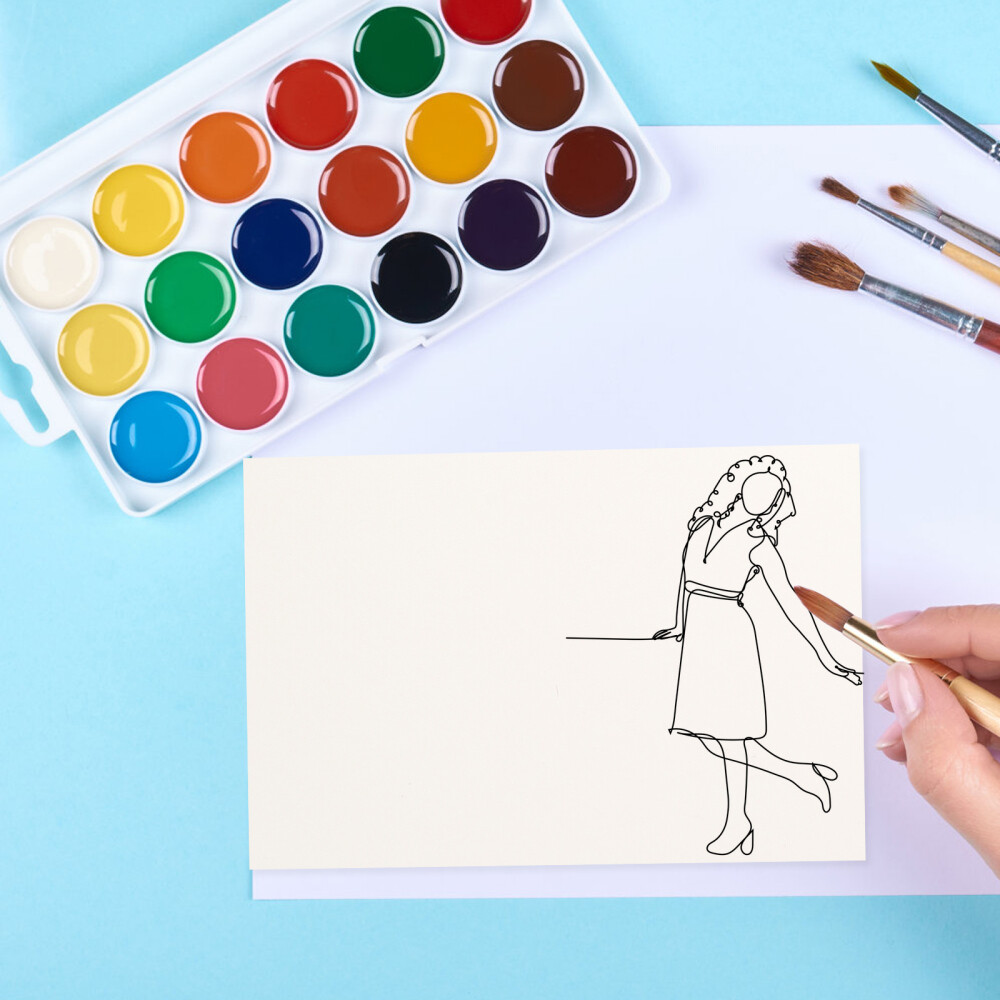 50 Sheets Printer Paper Drawing Papers Color Tracing Sketch ...