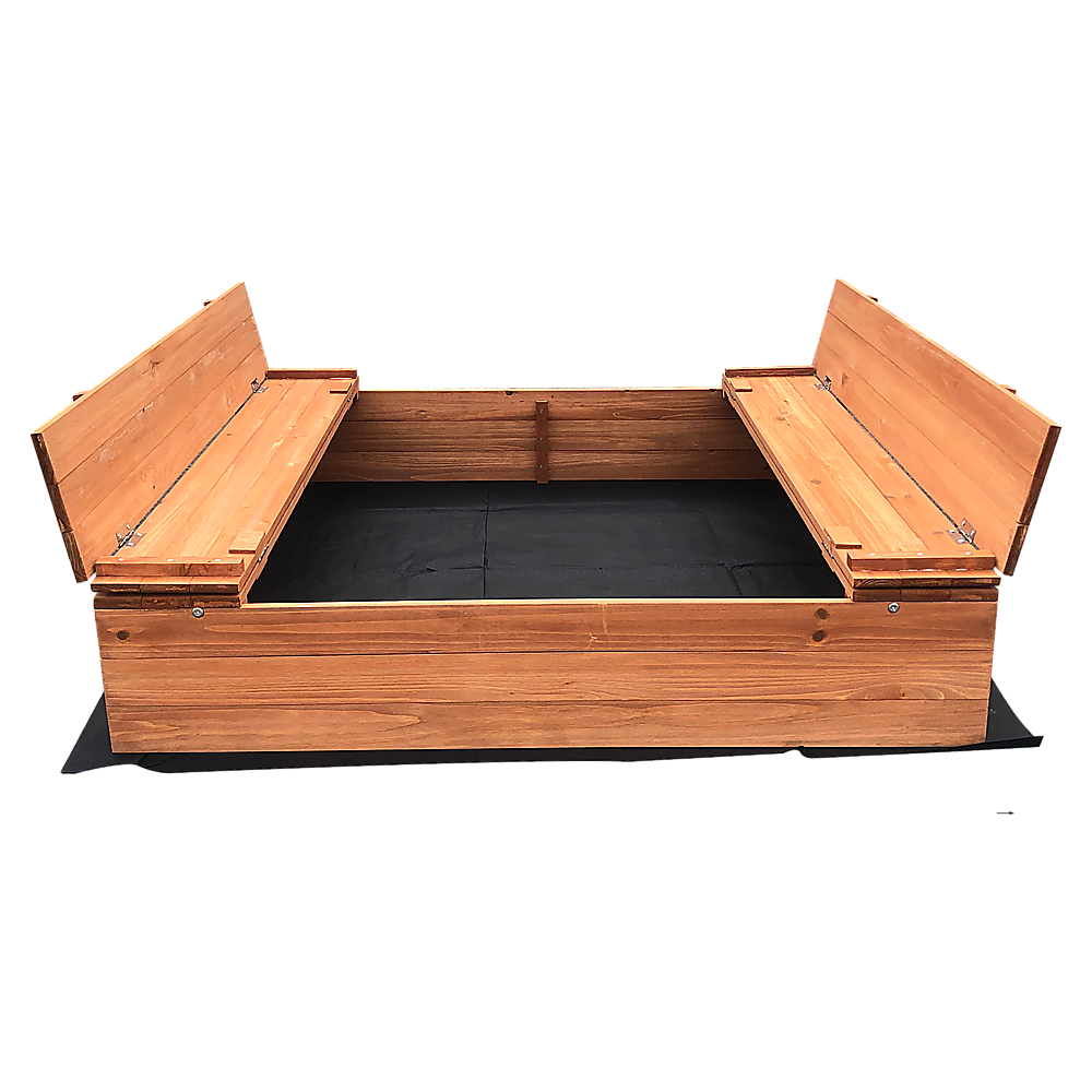 Sandpit Kids Wooden Sand box | eBay