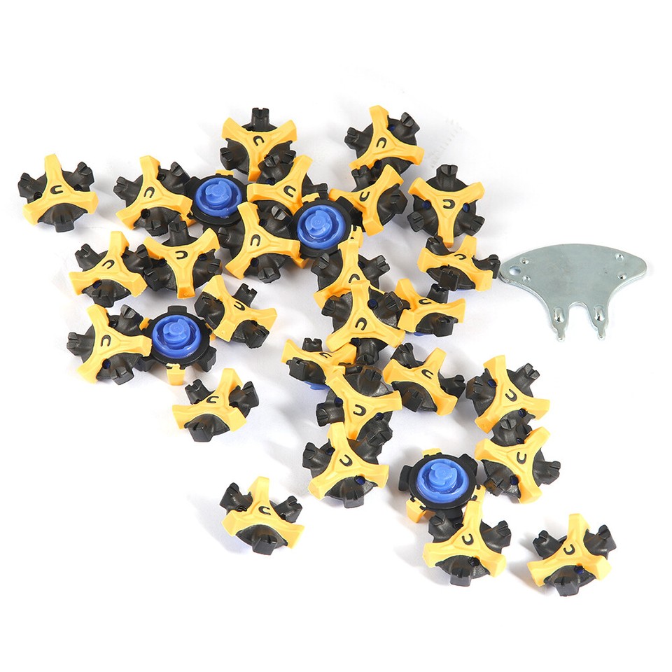 30Pcs Soft Golf Shoes Spikes Replacement Cleat Fast Twist Tri-Lok For ...