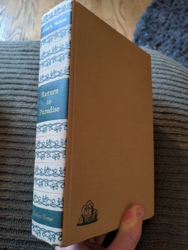 Return To Paradise Hardcover James Michener 1951 Random House First ...