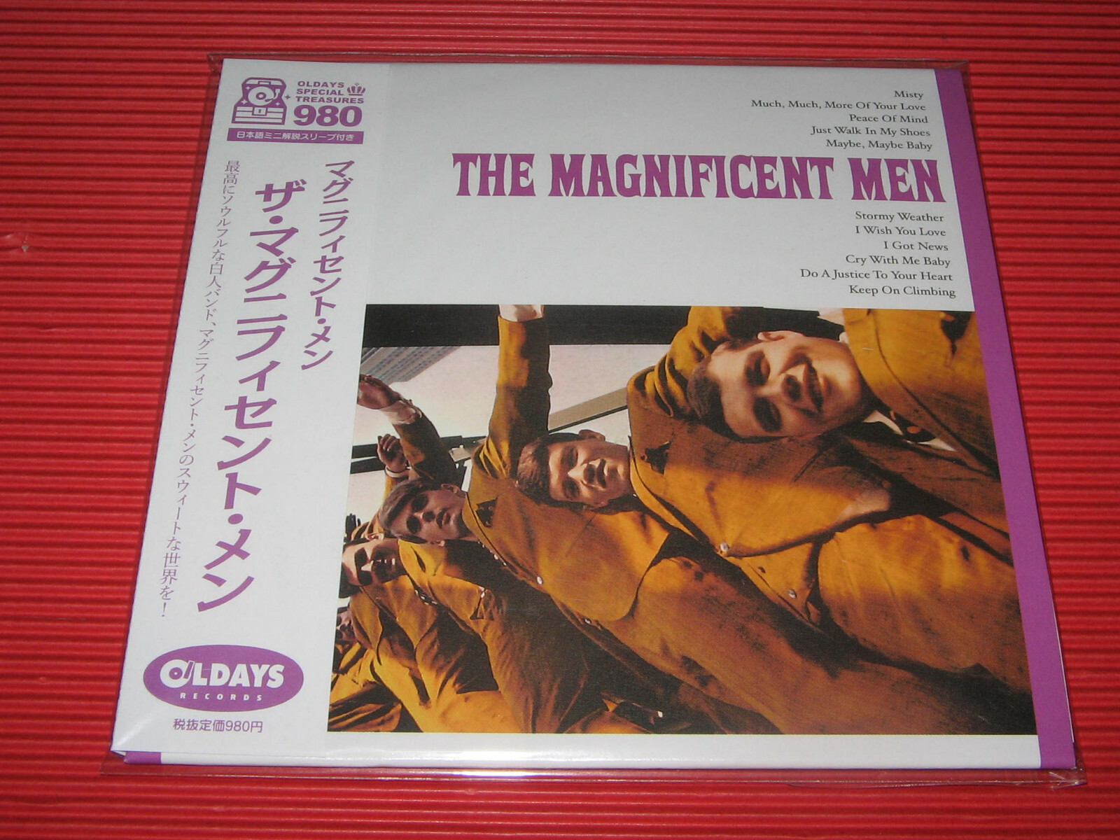 4BT THE MAGNIFICENT MEN THE MAGNIFICENT MEN WITH BONUS TRACKS JAPAN ...