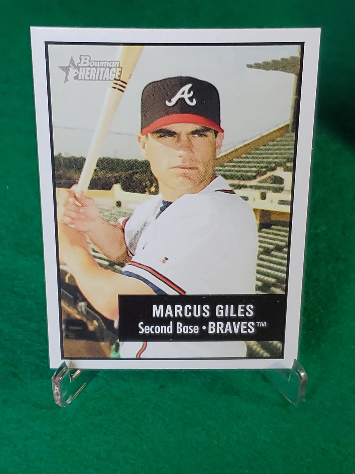 2003 Bowman Heritage Baseball #3 Marcus Giles Atlanta Braves | eBay