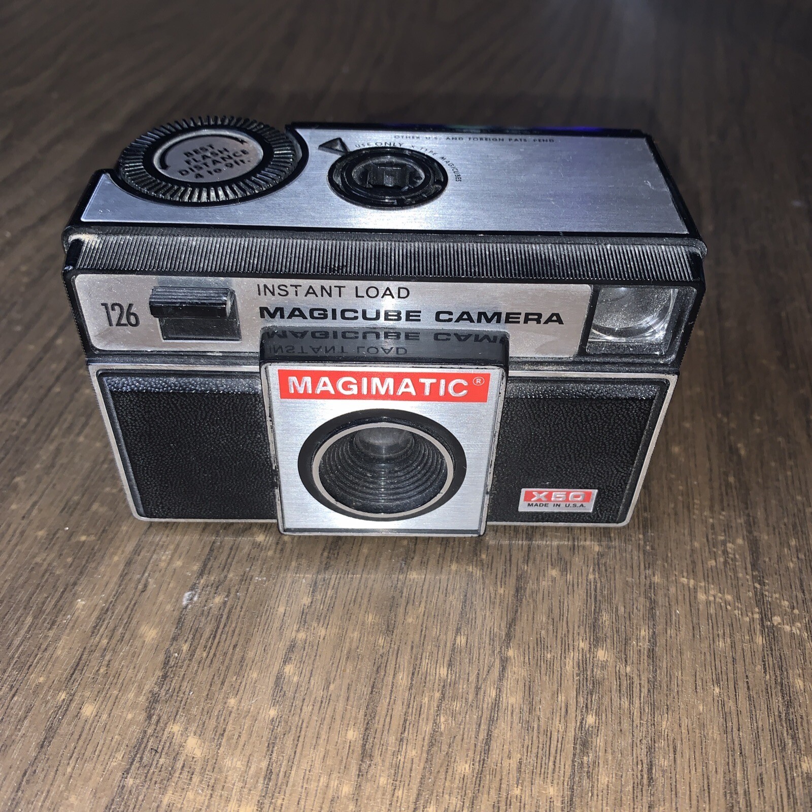 Magimatic X50 126 Film Camera Vintage Instant Load Magicube Untested | eBay