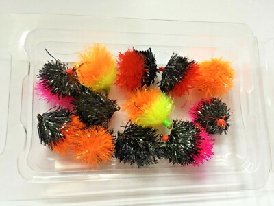Fly Fishing BLOBS Size 10-12 Trout Flies Pack of 12 flies #65 | eBay