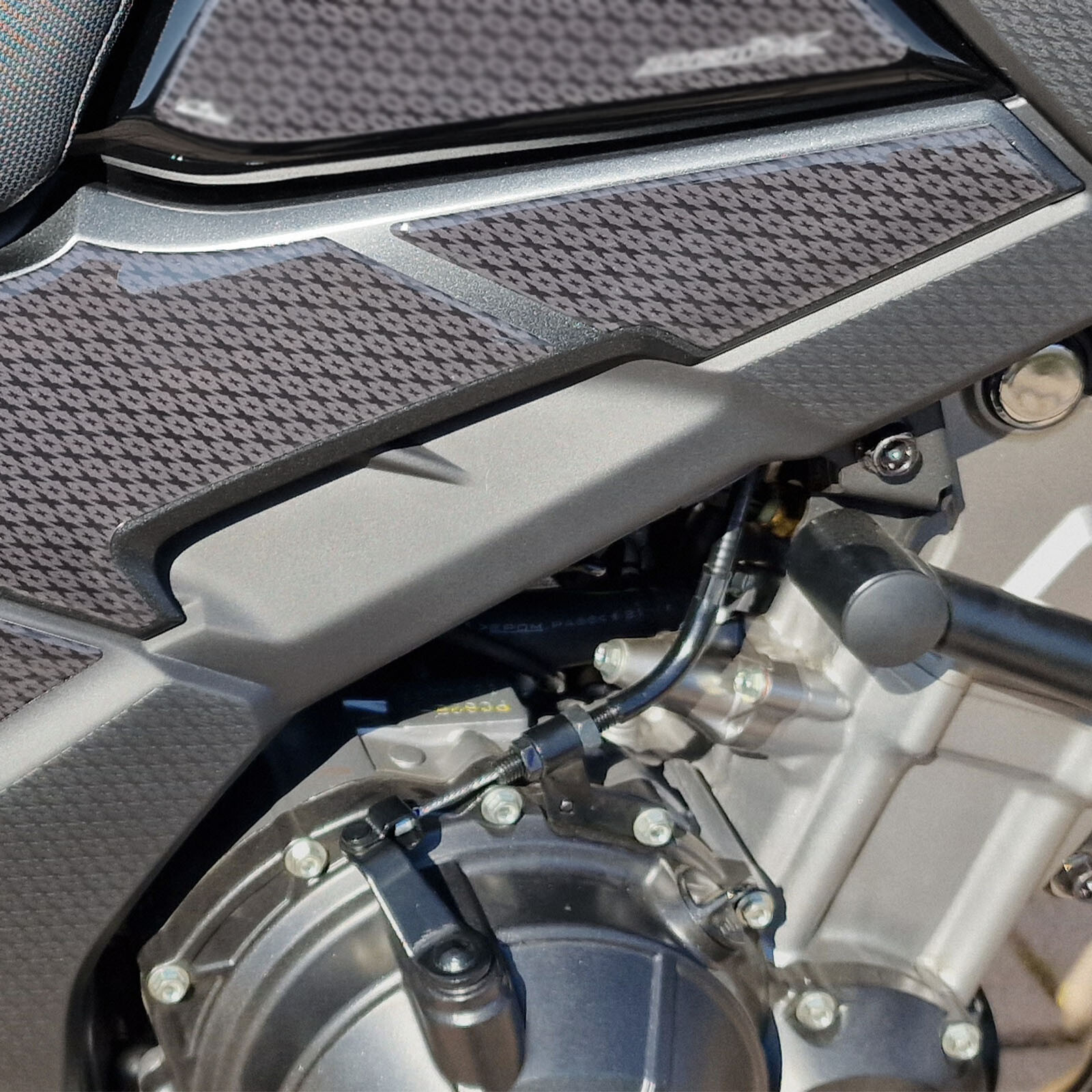 Stickers 3D Motorcycle Compatible With Honda CB500X 2022 Guards Side ...