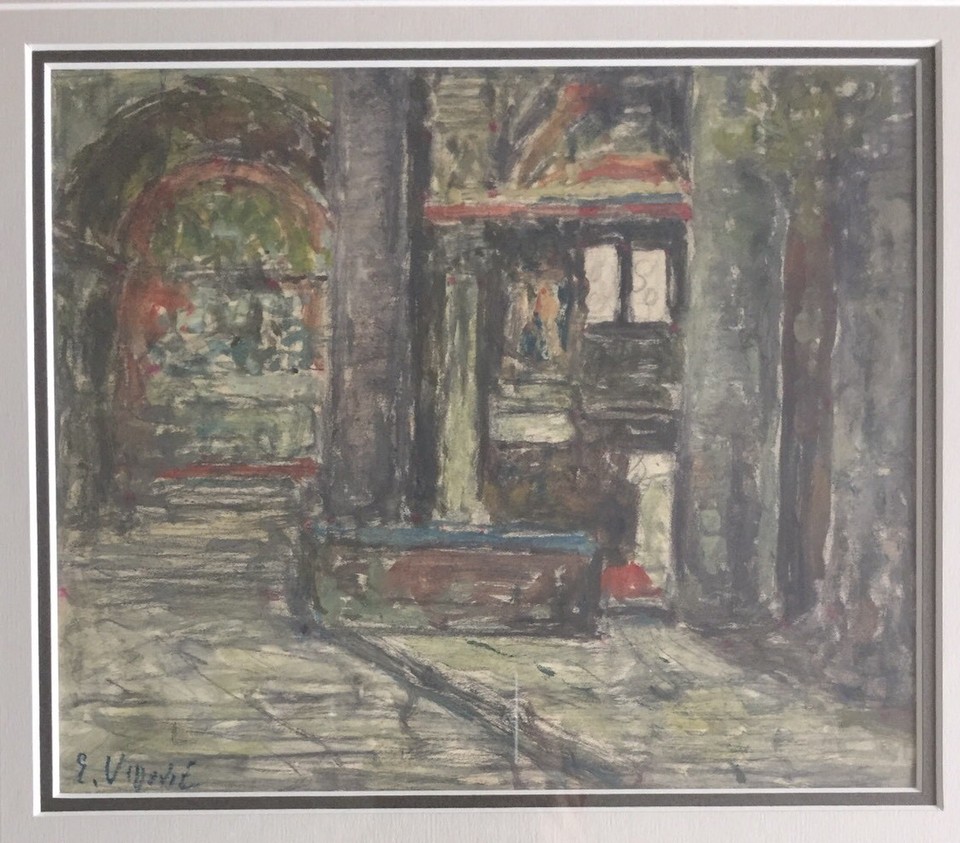 1 of a Kind Croatian Emanuel Vidovic Impressionism Art Painting Sv ...