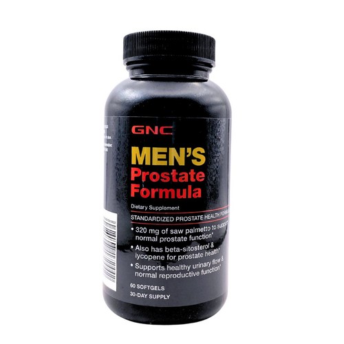 GNC Men Prostate Formula • Saw Palmetto •Prostate Health Support ...