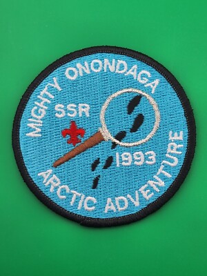 Mighty Onondaga SSR 1993 Arctic Adventure Patch BSA Boy Scouts Of ...