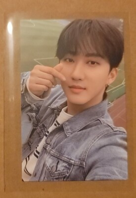 Stray Kids SKZ Album GO生 GO LIVE Double sided Ver 2 Photocard Changbin ...