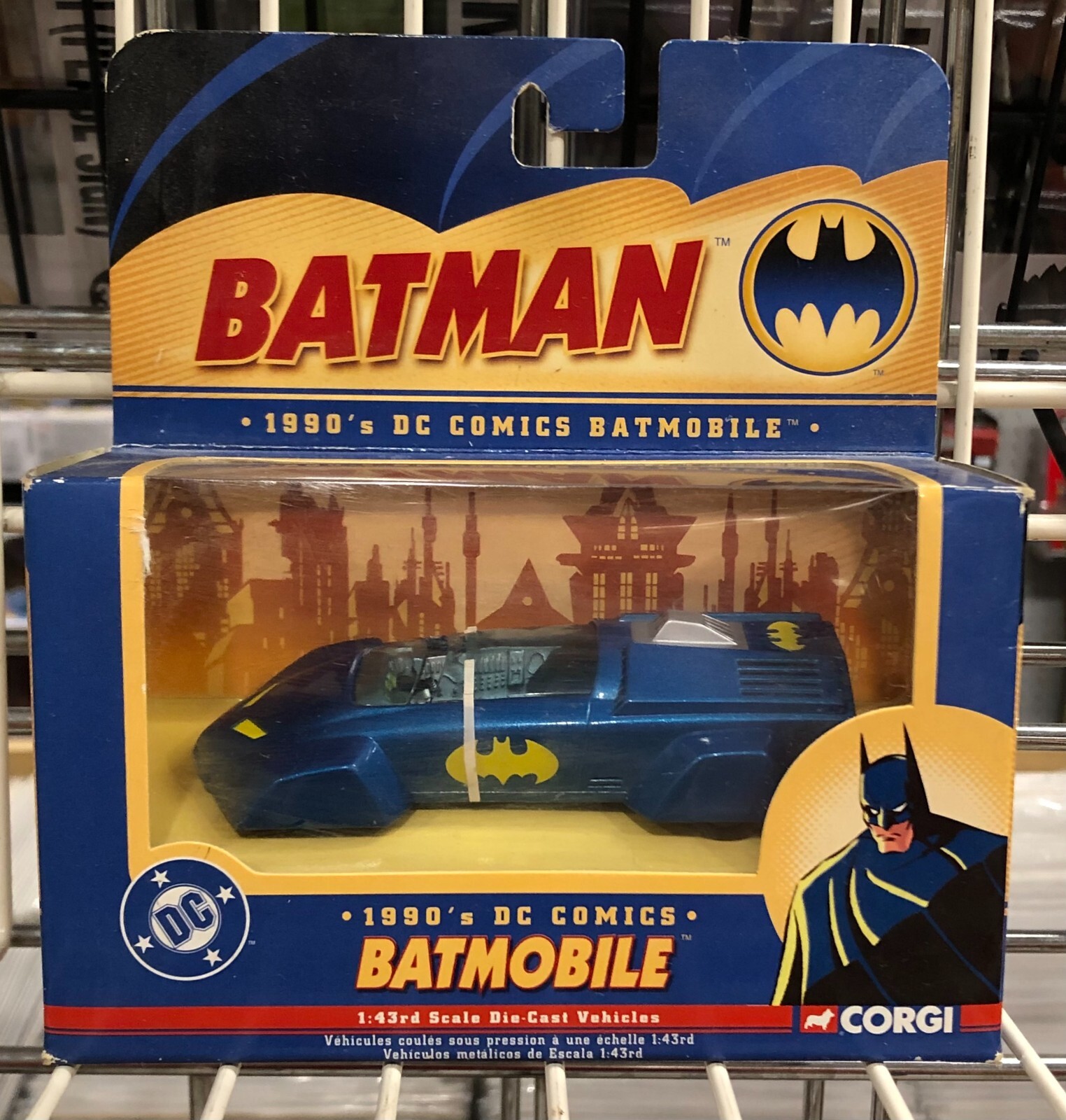 2005 Corgi Batmobile 1990’s Subway Rocket 1/43 Scale DC Batman | eBay