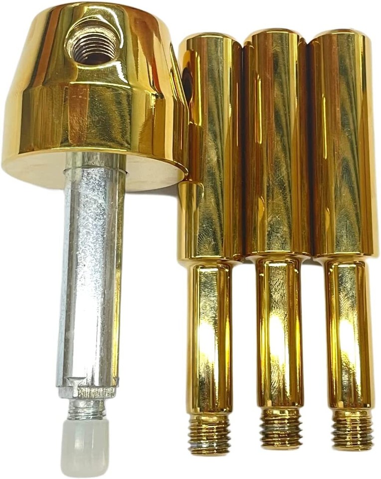 Gun Safe Handle Replacement - 3 Spoke Handle with Gold Finish for ...