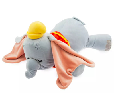 New Disney Parks Plush Cuddleez Sleeping Dumbo Plush Doll Pillow ...