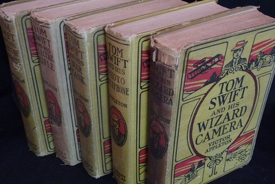 Lot of 5 Tom Swift Books, by Victor Appleton, Grosset & Dunlap ...