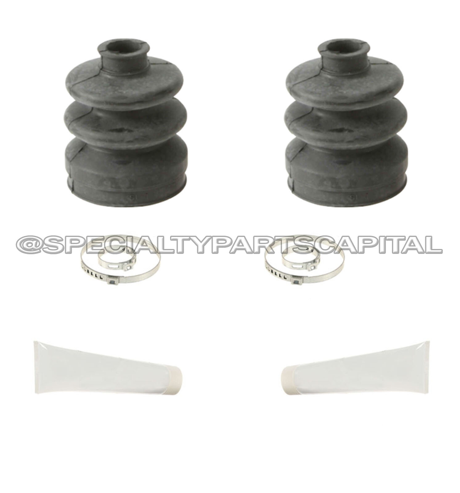 Porsche 911 996 Front Inner Driveshaft CV Boot Kit w/Clamps 99634929300 ...