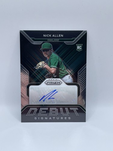 2022 Panini Prizm #DS-NA NICK ALLEN DEBUT SIGNATURES RC AUTO | eBay