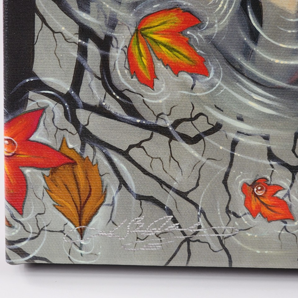 Autumn Mermaid Jasmine Becket-Griffith Framed Art Signed Gothic Fantasy ...